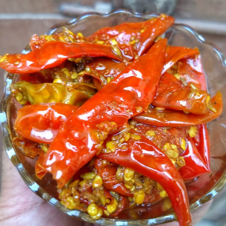 Rocket Chilli Pickle - Masala Monk