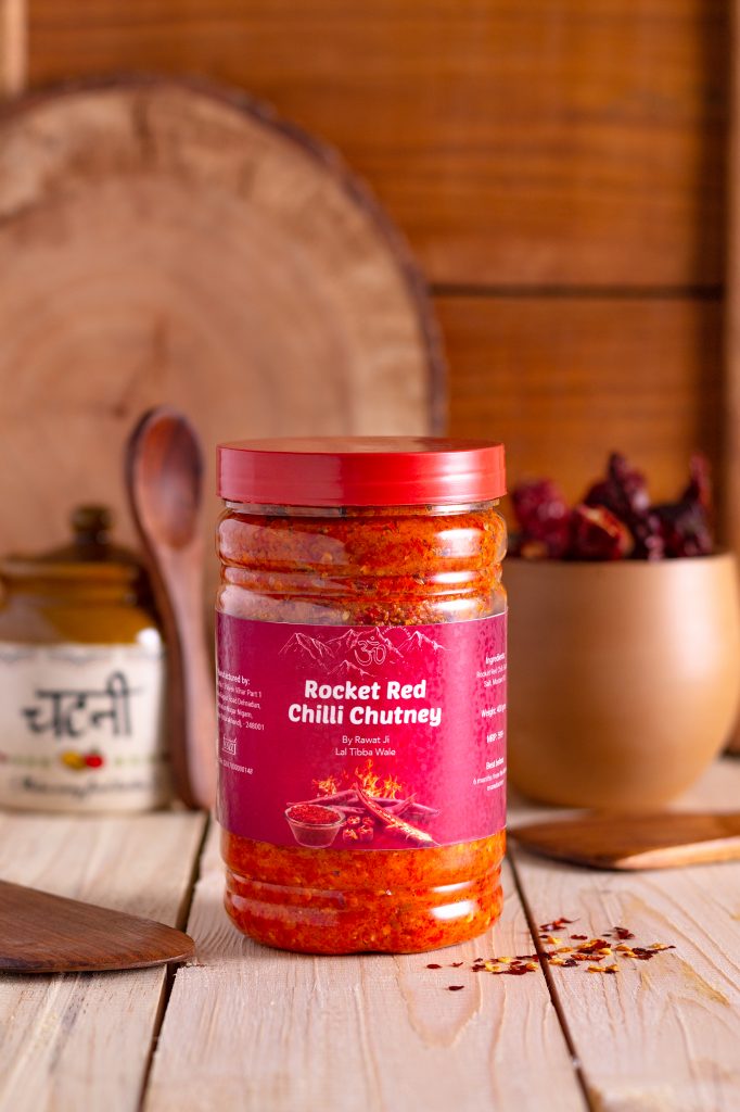 Rocket Red Chilli Chutney / Dipping Sauce - Masala Monk