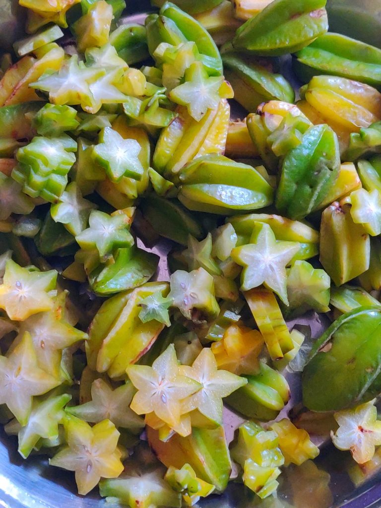 Kamrakh ka Achar-Star Fruit Pickle - Masala Monk