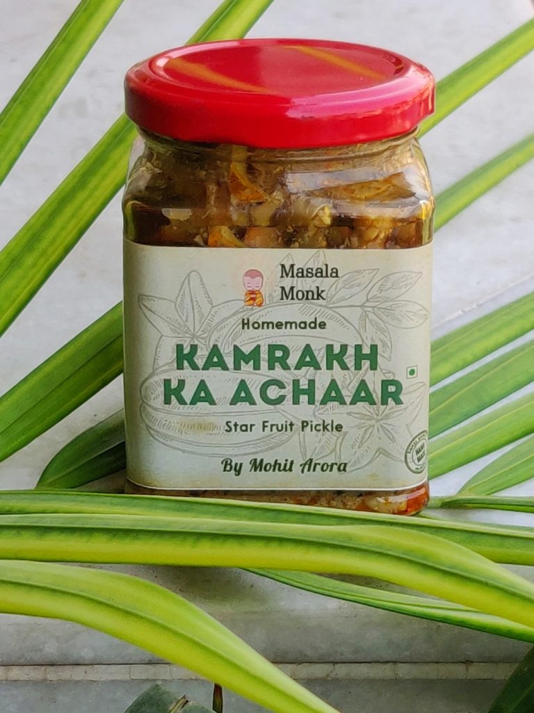 Kamrakh ka Achar-Star Fruit Pickle - Masala Monk