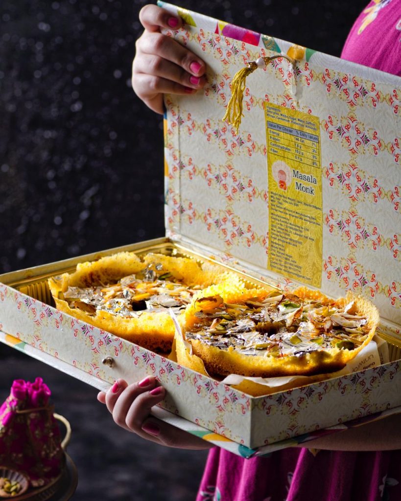 Ghevar (Desi Ghee) - Masala Monk