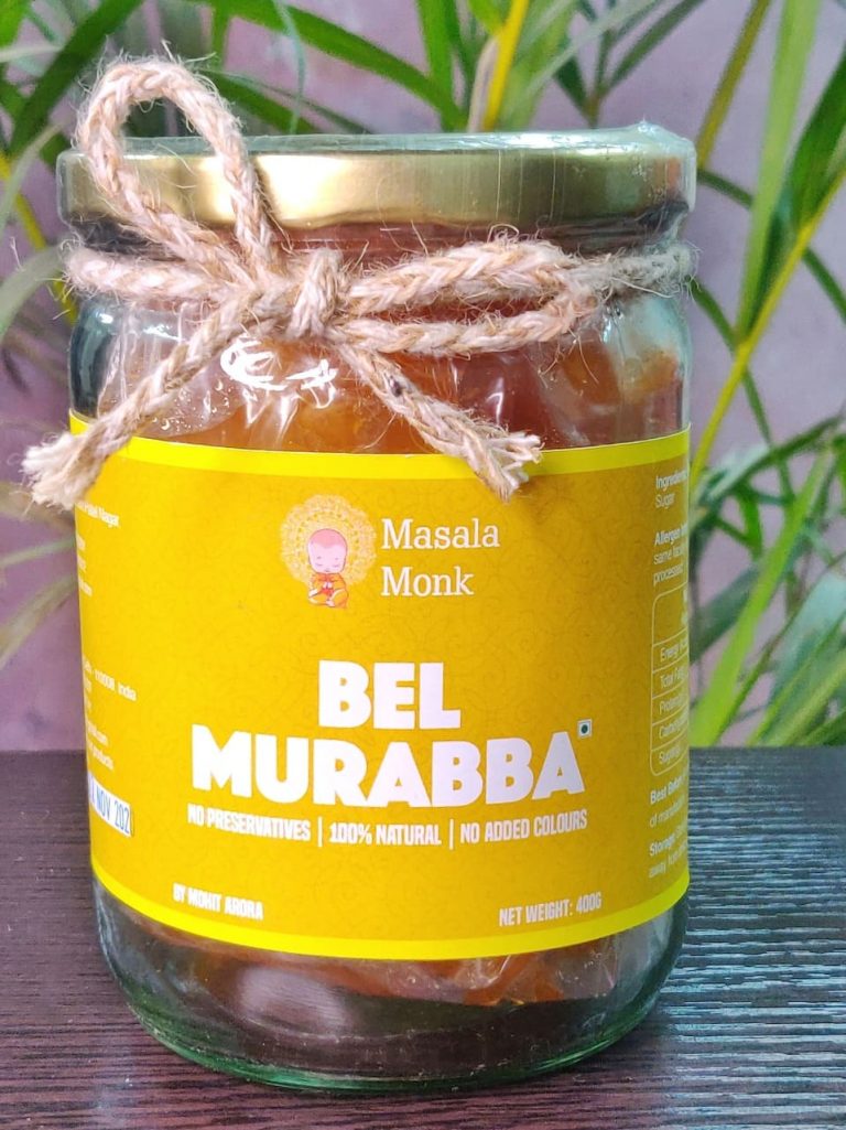 Wood Apple (Bel) Murabba - 100% Natural - Masala Monk