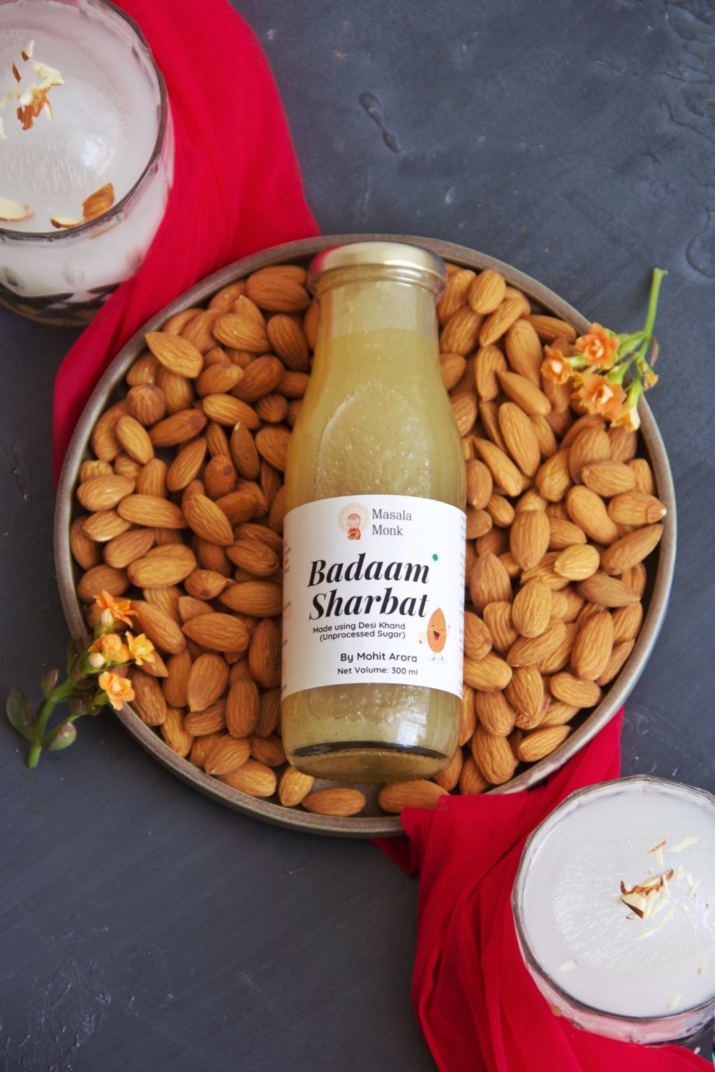 Badaam Sharbat - 100% Natural - Masala Monk