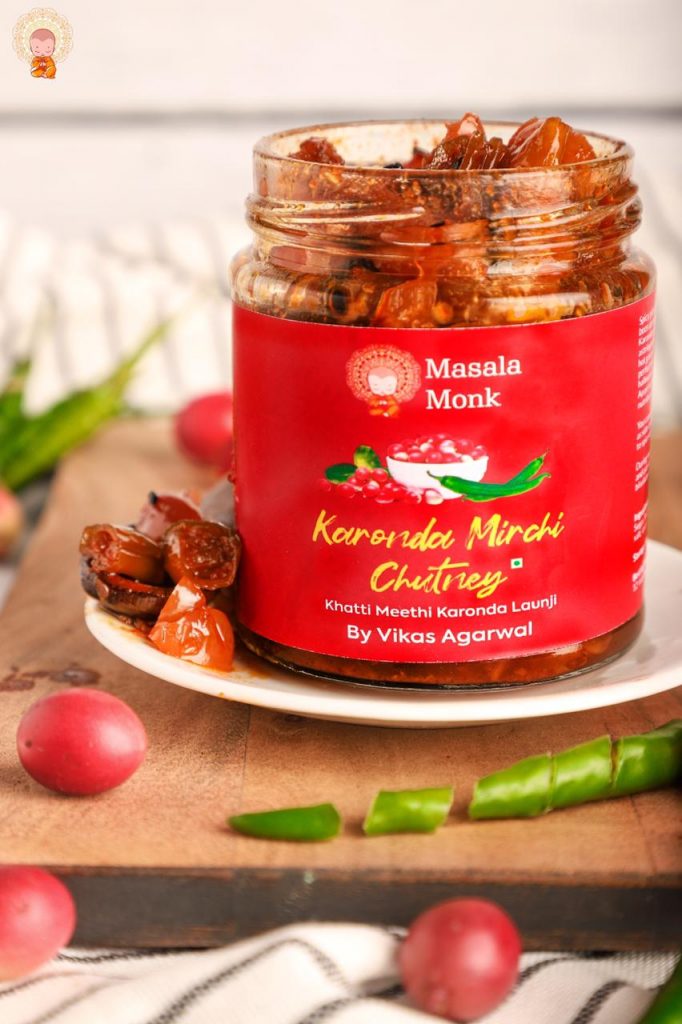 Karonda Mirchi Chutney - Masala Monk