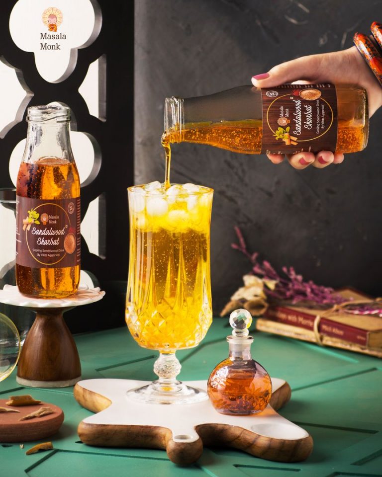 Chandan Sharbat - Homemade and 100% Natural - Masala Monk