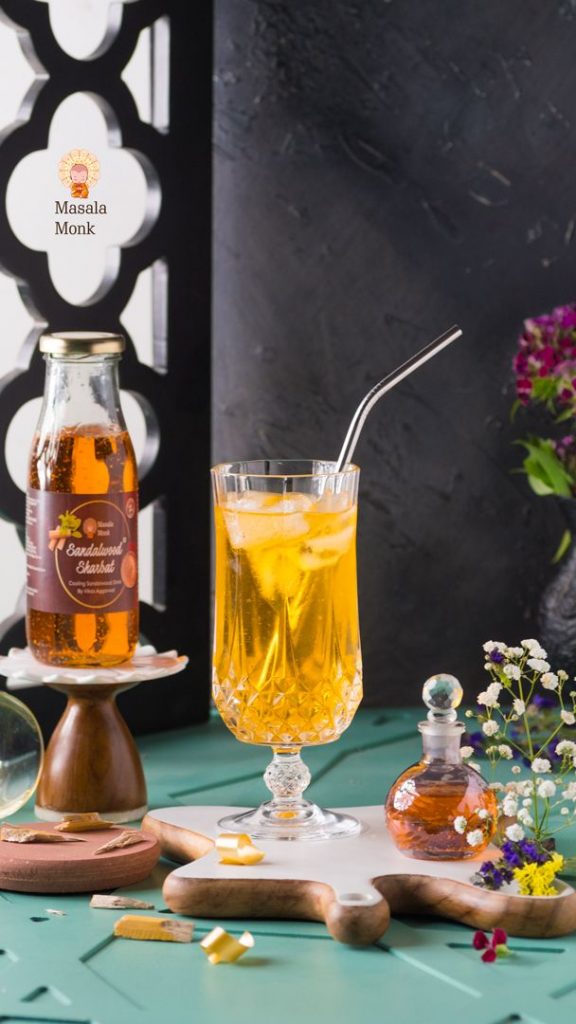 Chandan Sharbat - Homemade and 100% Natural - Masala Monk