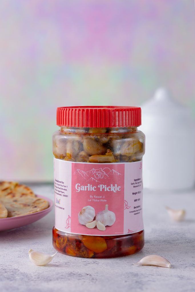 Garlic Pickle - Homemade - Masala Monk