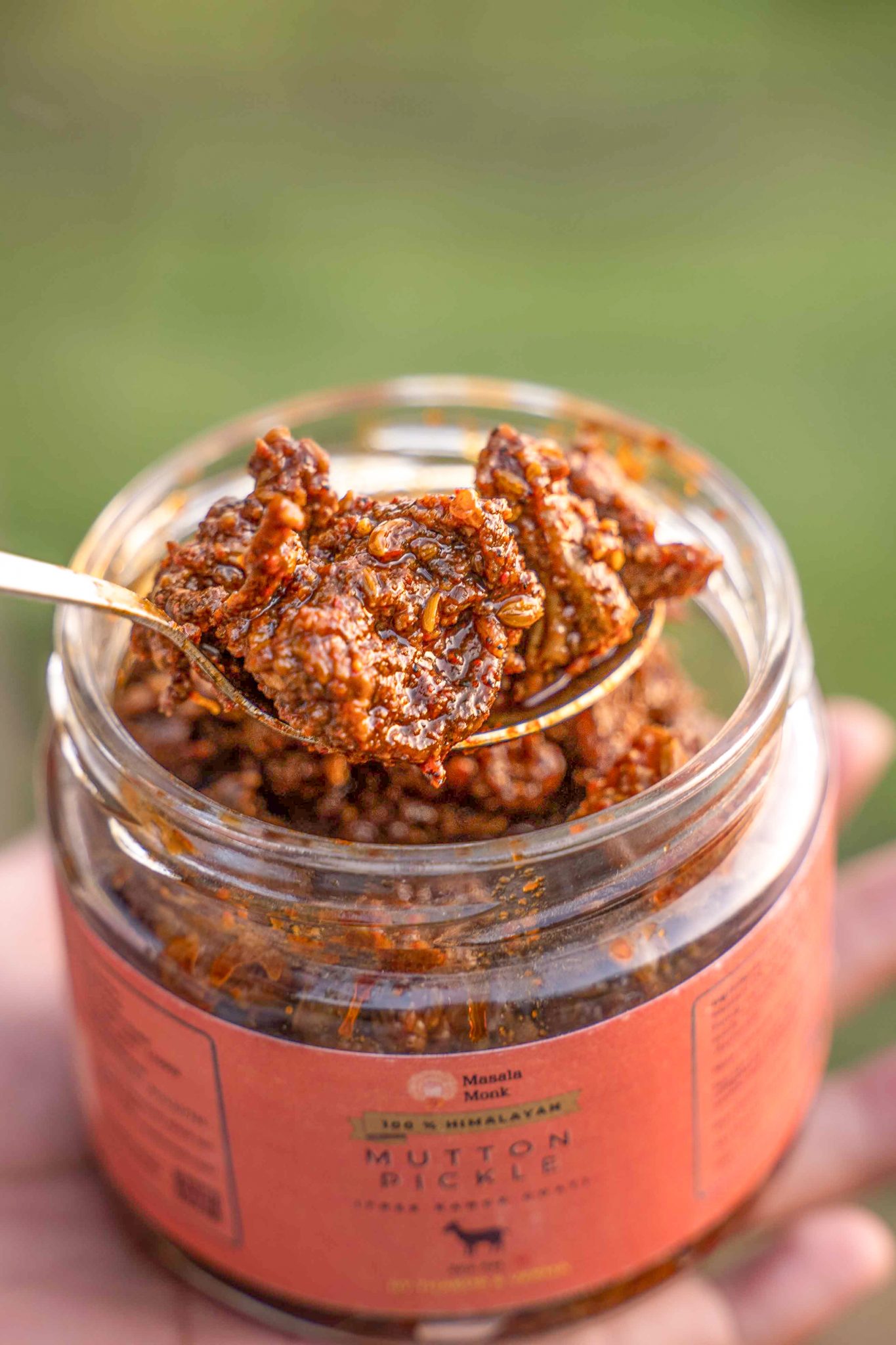 Mutton Pickle- 100% Himalayan (200Gms) - Masala Monk