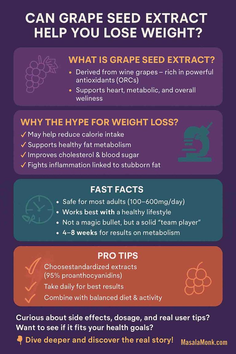 Grape Seed Extract for Weight Loss: Unleashing the Potential - Masala Monk