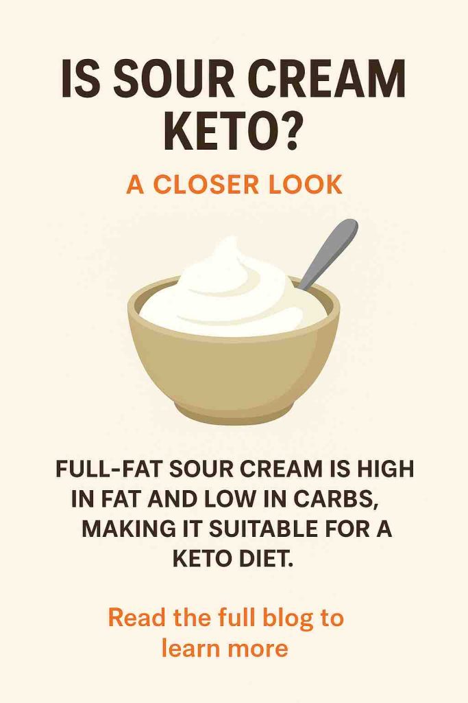 Is Sour Cream a Good Choice for Keto? Exploring Its Creamy Goodness on ...