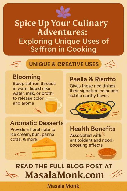 Spice Up Your Culinary Adventures: Exploring Unique Uses of Saffron in ...