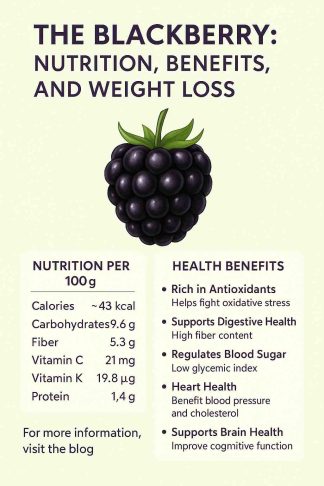 The Blackberry - Nutrition, Benefits, and 5 Practical Ways for Weight ...