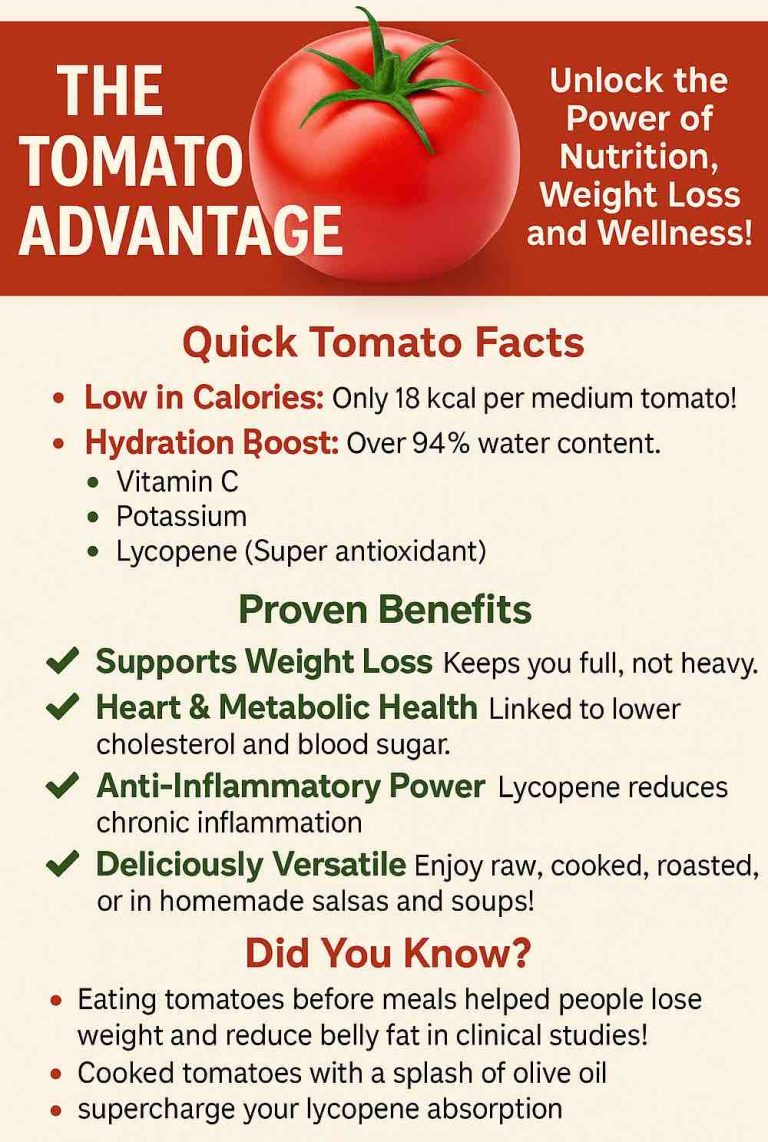 The Tomato - Nutrition, Benefits, and 5 Practical Ways for Weight Loss ...