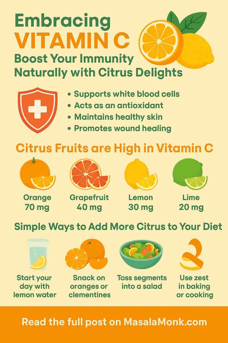 Embracing Vitamin C: Boost Your Immunity Naturally with Citrus Delights ...