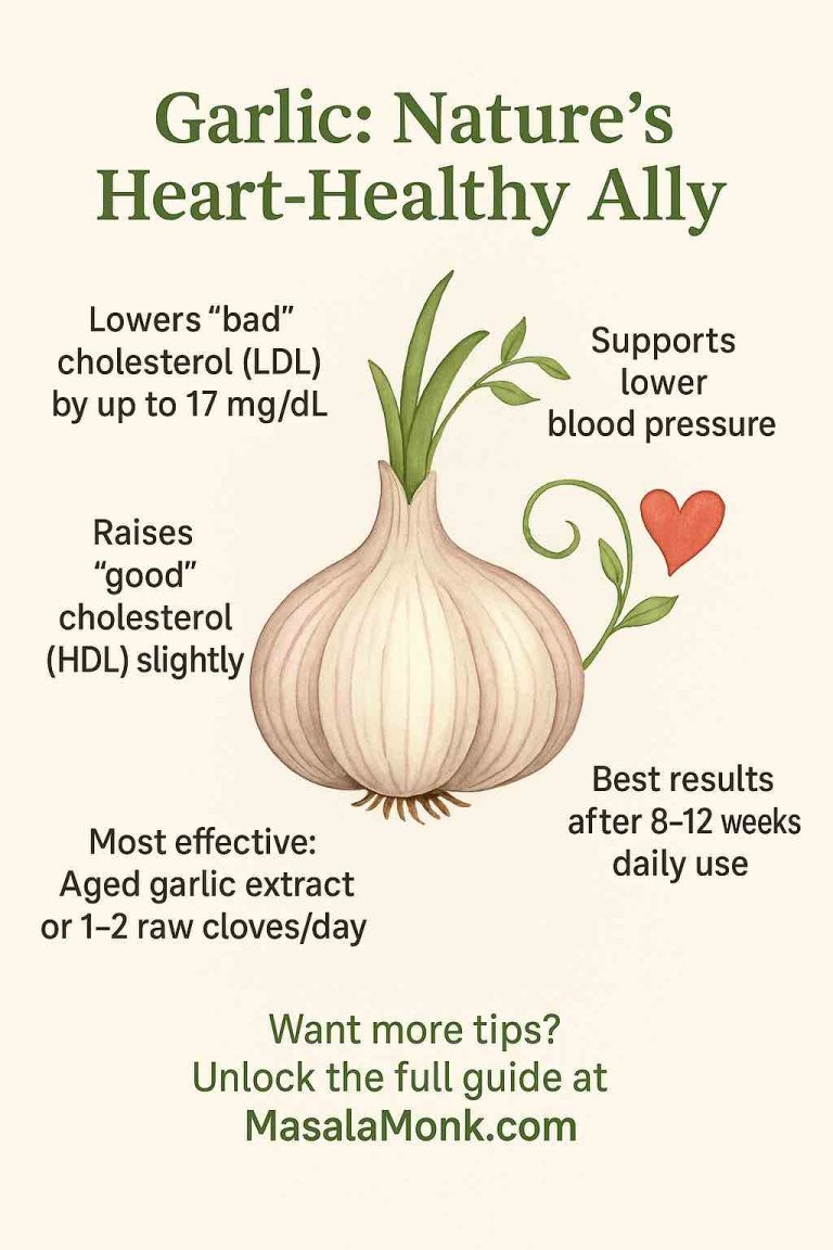 Garlic and Cholesterol: Unveiling the Heart-Healthy Connection - Masala ...