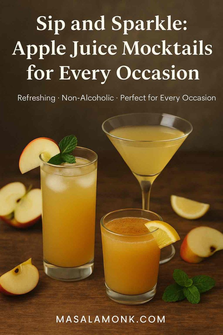 Apple Juice Mocktail Recipes | Sip and Sparkle Guide