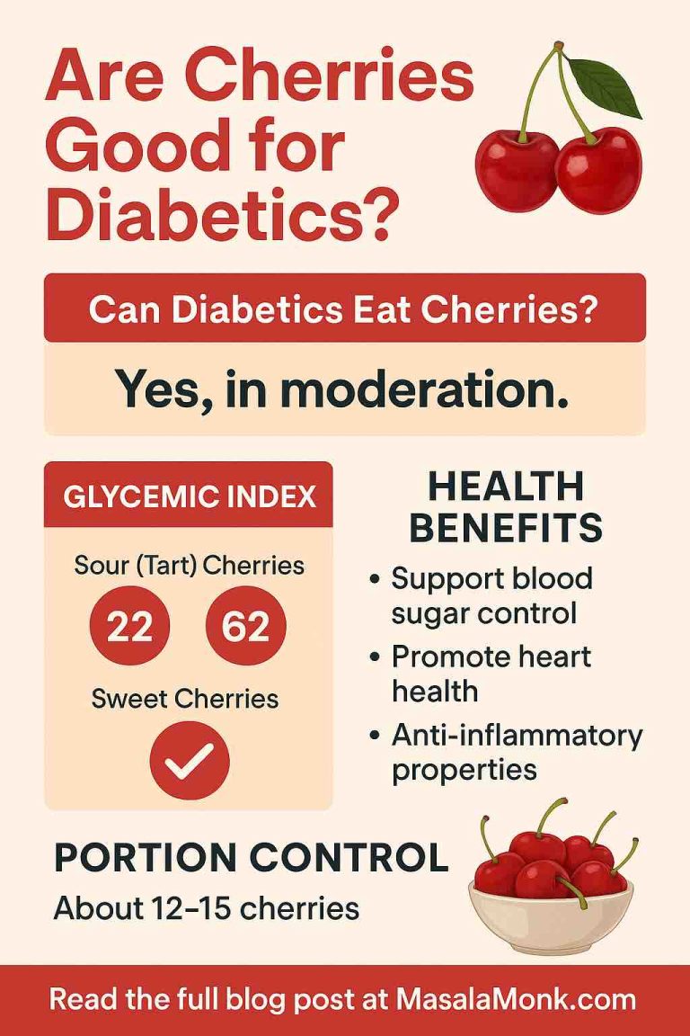 Cherries and Diabetes - Masala Monk