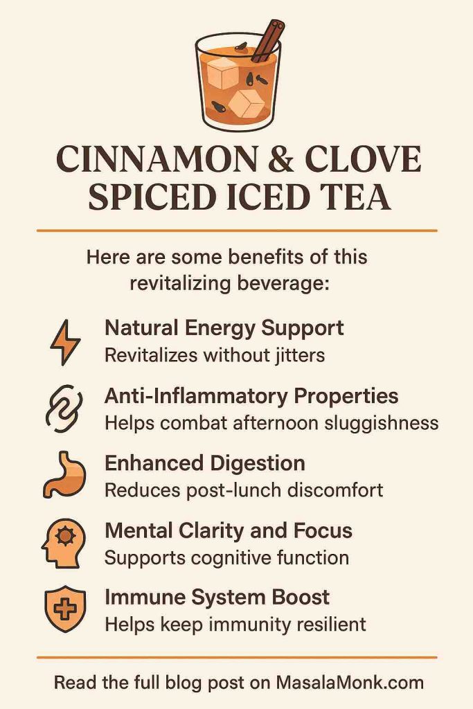 Cinnamon & Clove Spiced Iced Tea: 5 Benefits for a Revitalizing ...