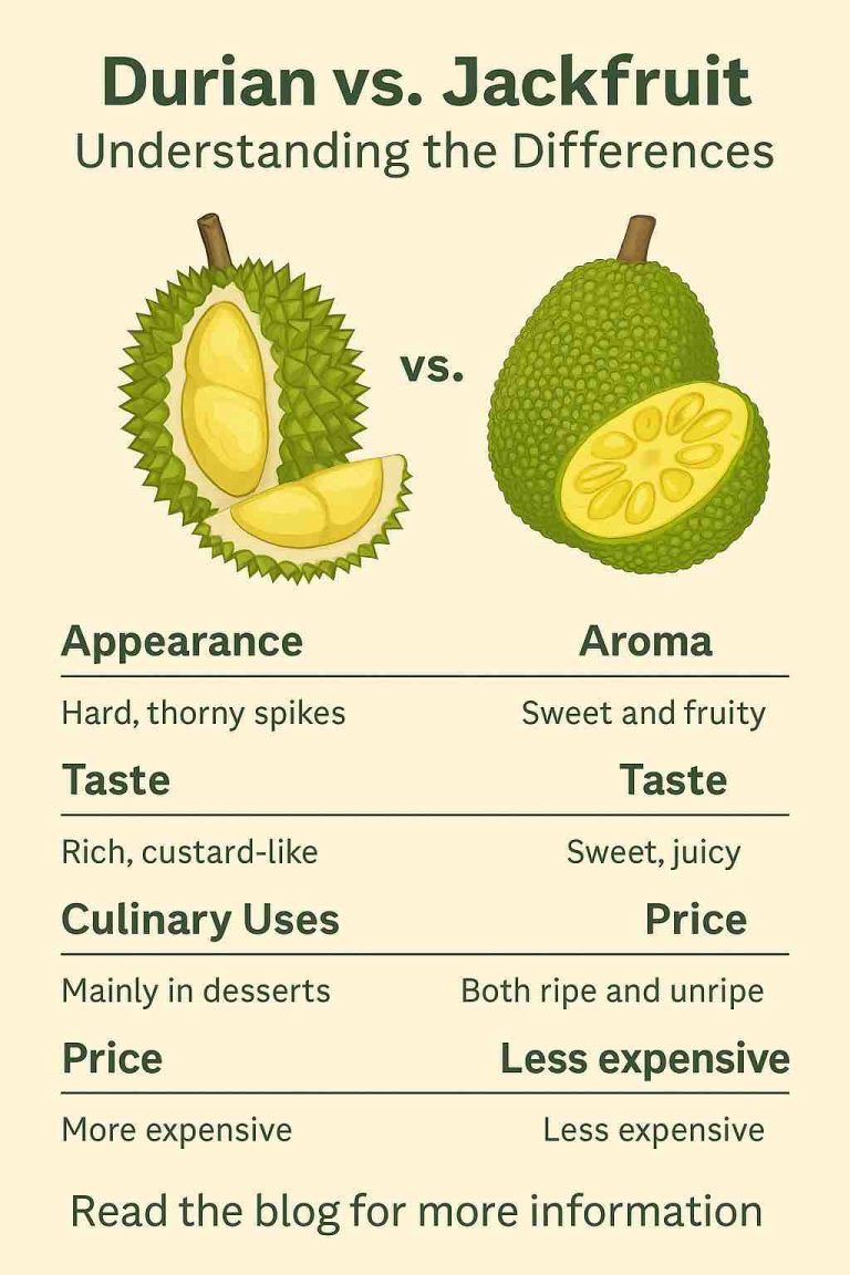 Durian vs. Jackfruit: Understanding the Differences - Masala Monk