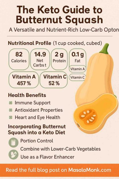 The Keto Guide to Butternut Squash: A Versatile and Nutrient-Rich Low ...