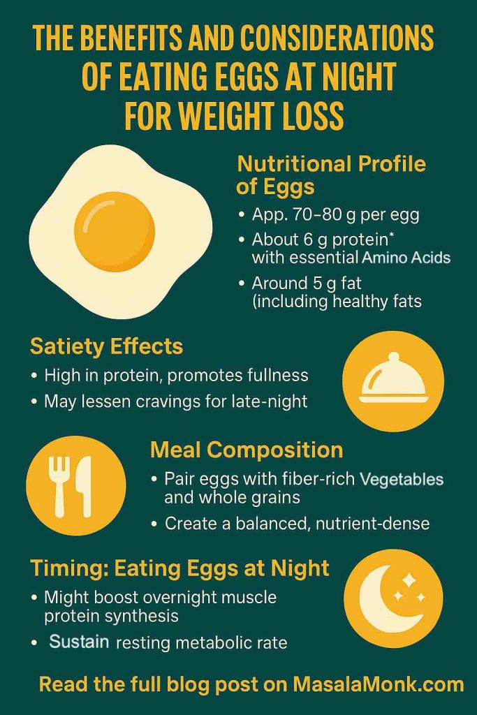 Is Eating Boiled Eggs at Night Good for Weight Loss?