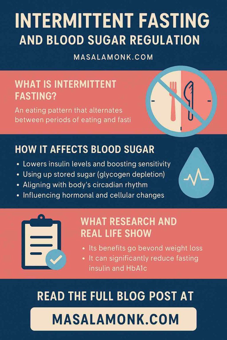 Intermittent Fasting and Blood Sugar Regulation - Masala Monk
