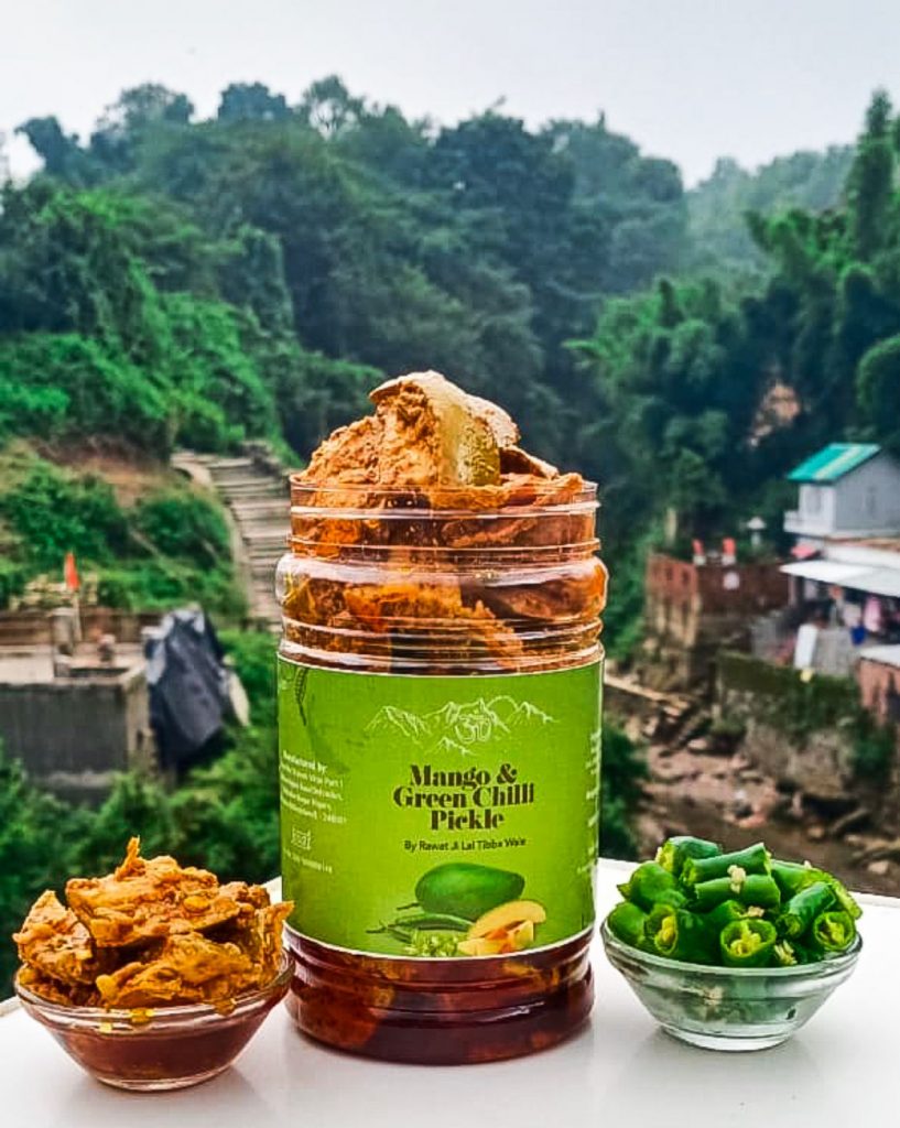Mango Green Chilli Pickle- Homemade - Masala Monk