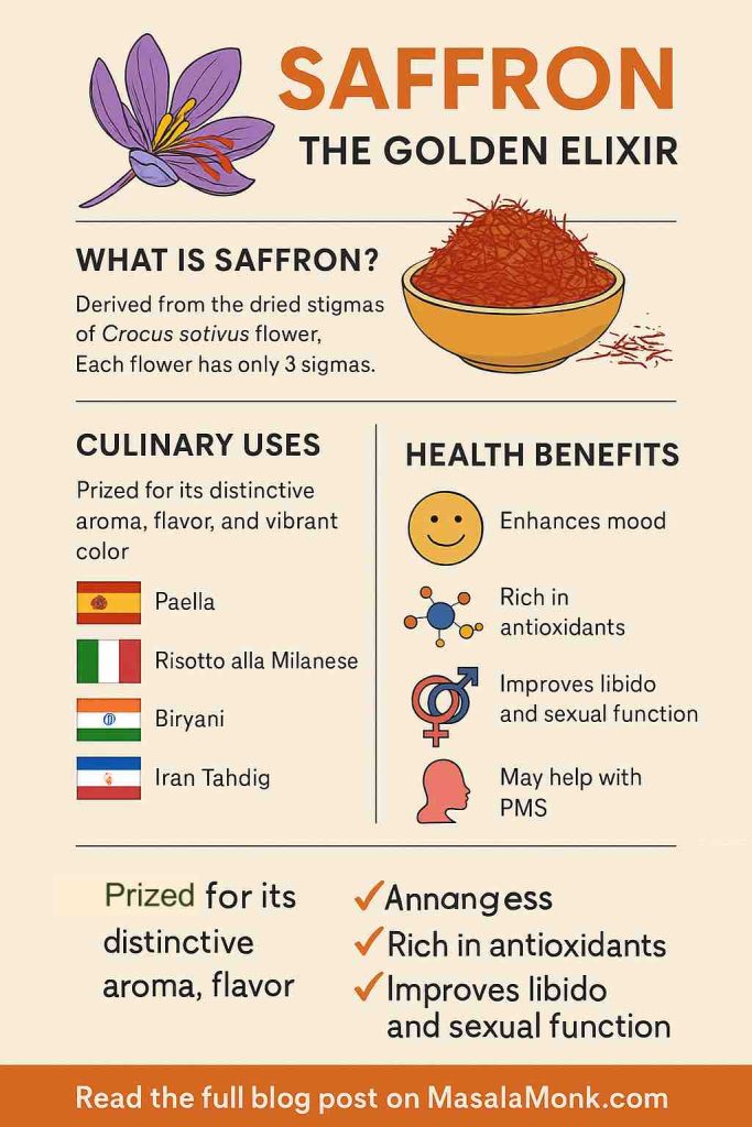 What is Saffron? And what is it used for? - Masala Monk