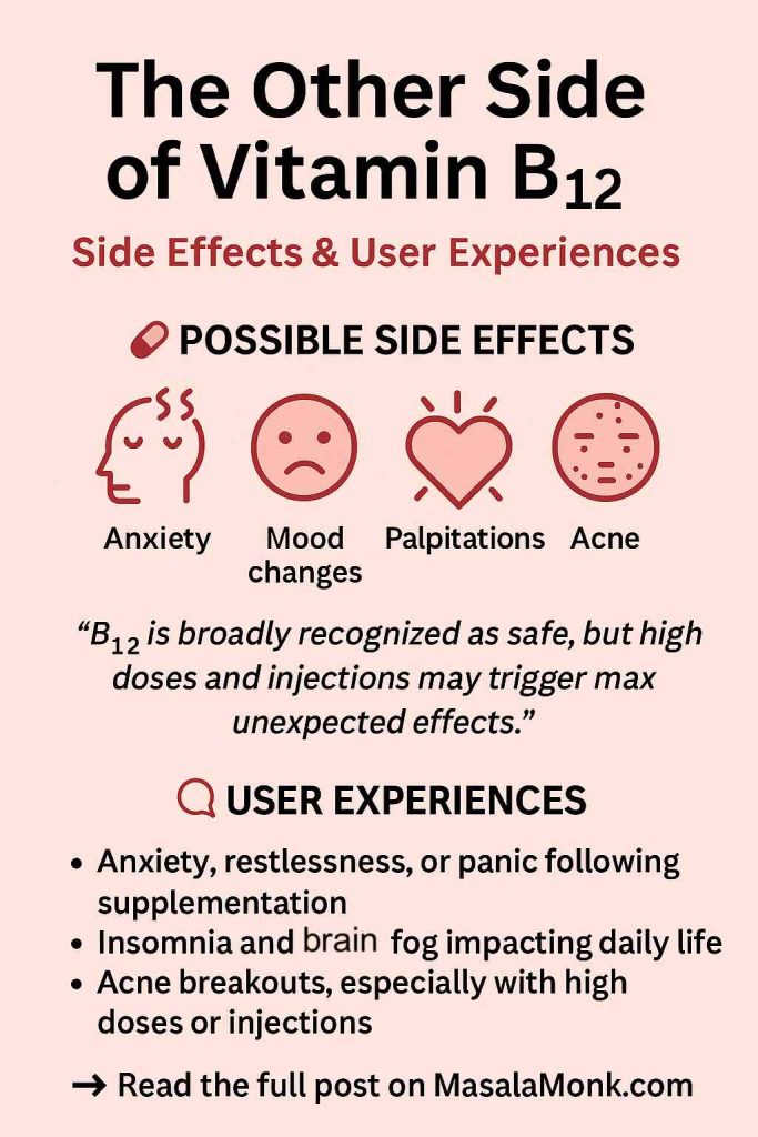 Vitamin B12 Side Effects - Masala Monk