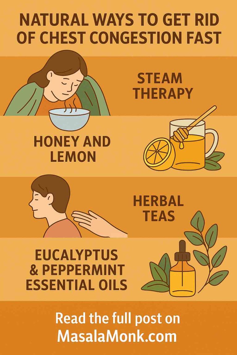 Natural Ways to Get Rid of Chest Congestion Fast - Masala Monk