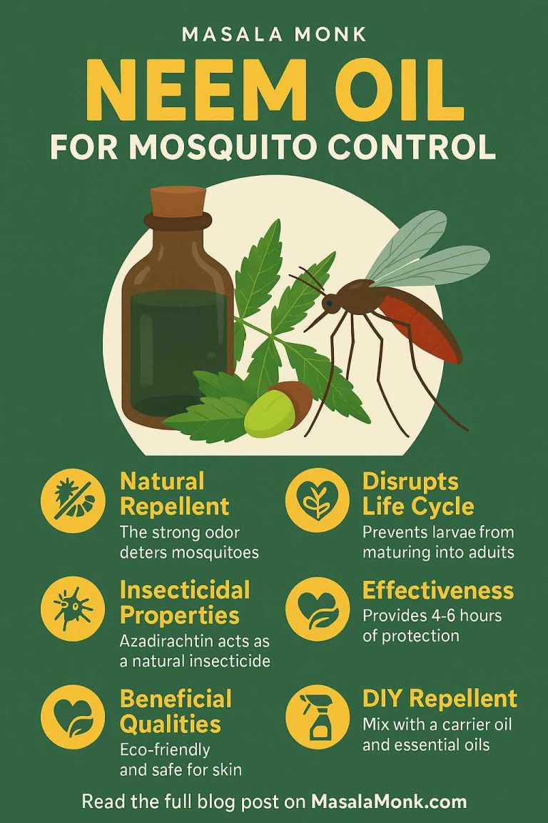 Neem Oil for Mosquito Control: A Natural Repellent - Masala Monk