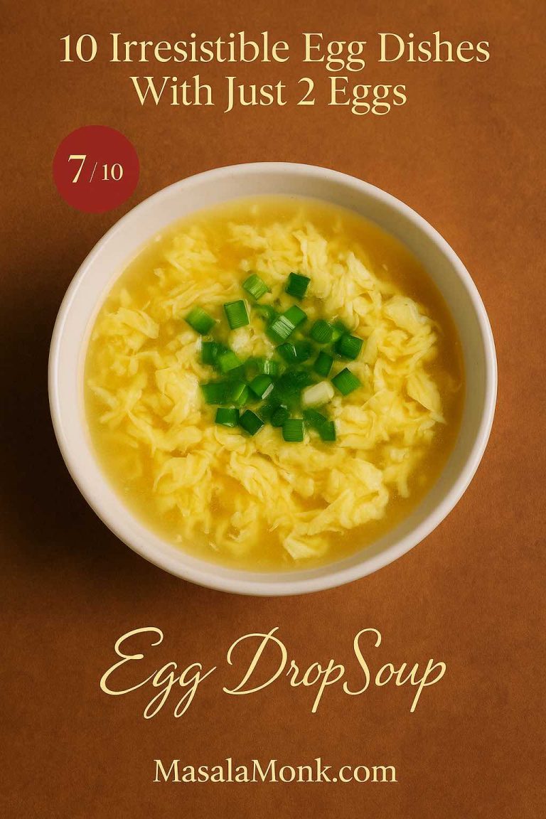 10 Examples of Egg Dishes, with 2 Eggs - Masala Monk