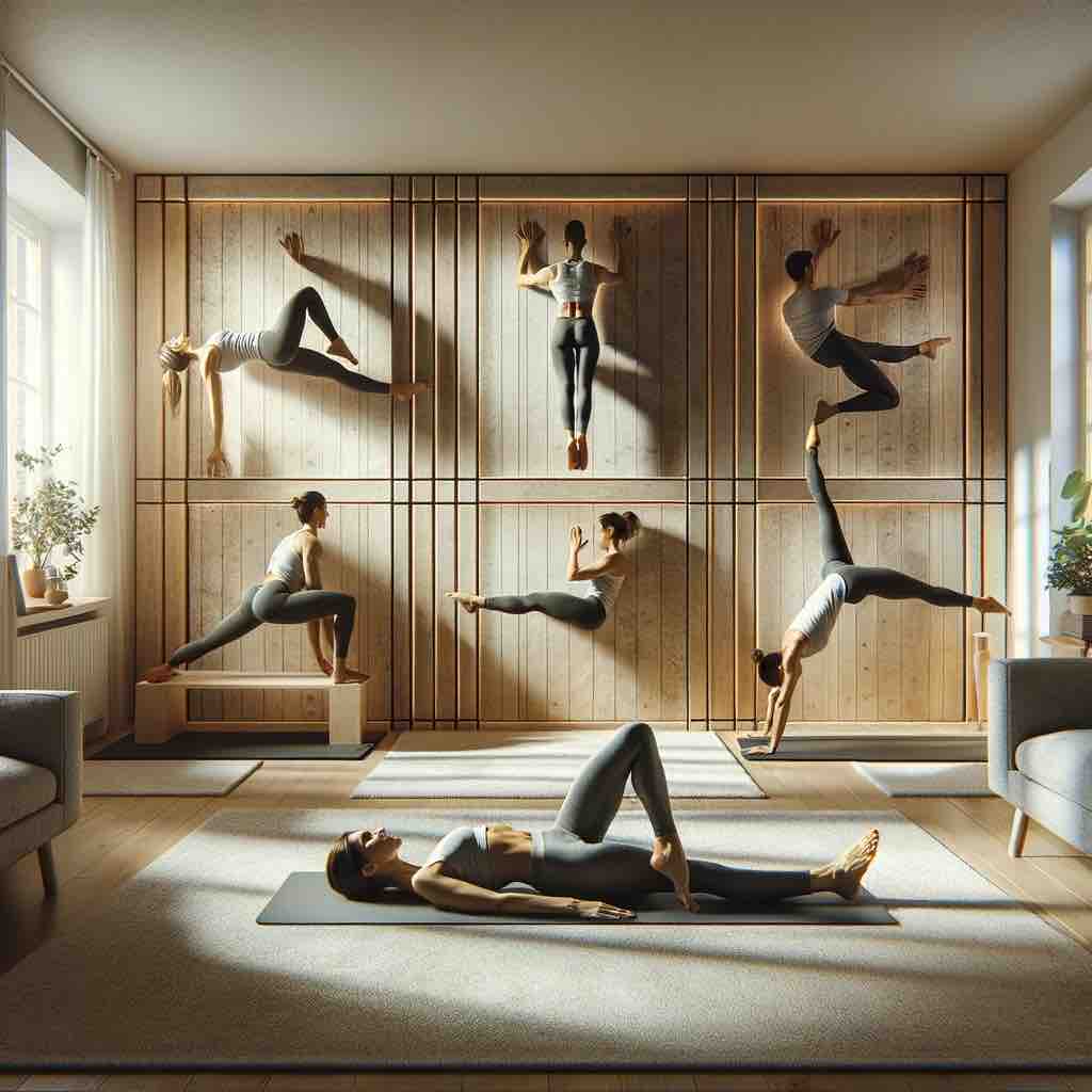 Wall Pilates: Guide to Full-Body Strength and Flexibility - Masala Monk