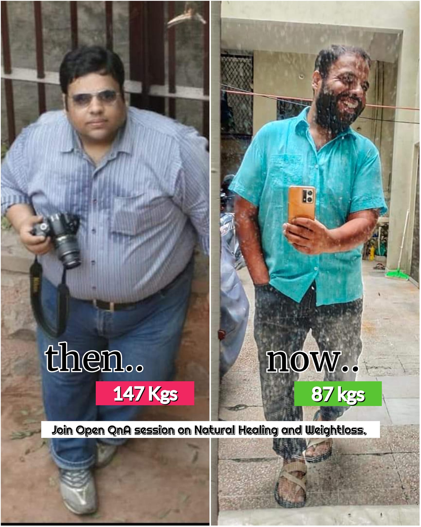 #BackOnTrack WeightLoss Challenge - Masala Monk