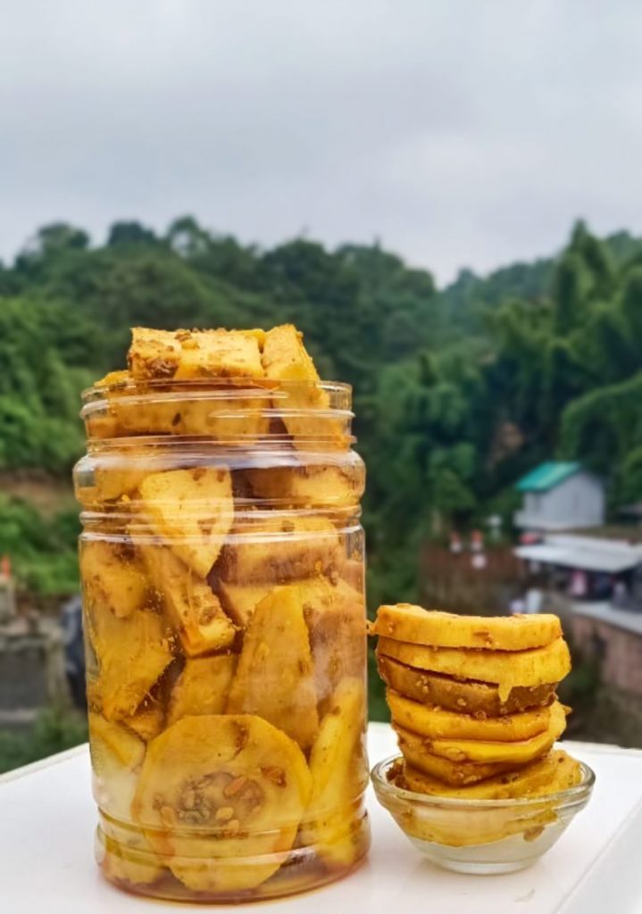 Bamboo shoot Pickle- Homemade - Masala Monk