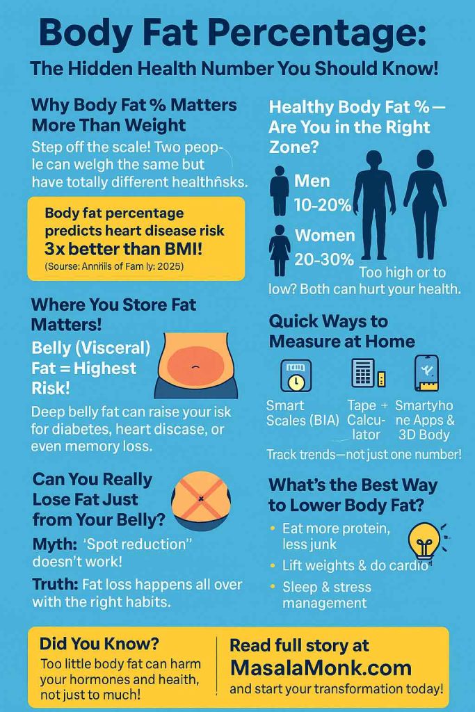 Guide to Body Fat Percentage - Masala Monk