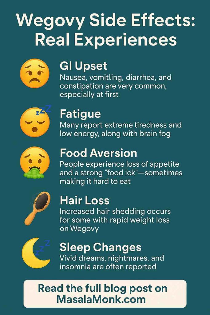 Side Effects of Wegovy: What Users Are Reporting - Masala Monk