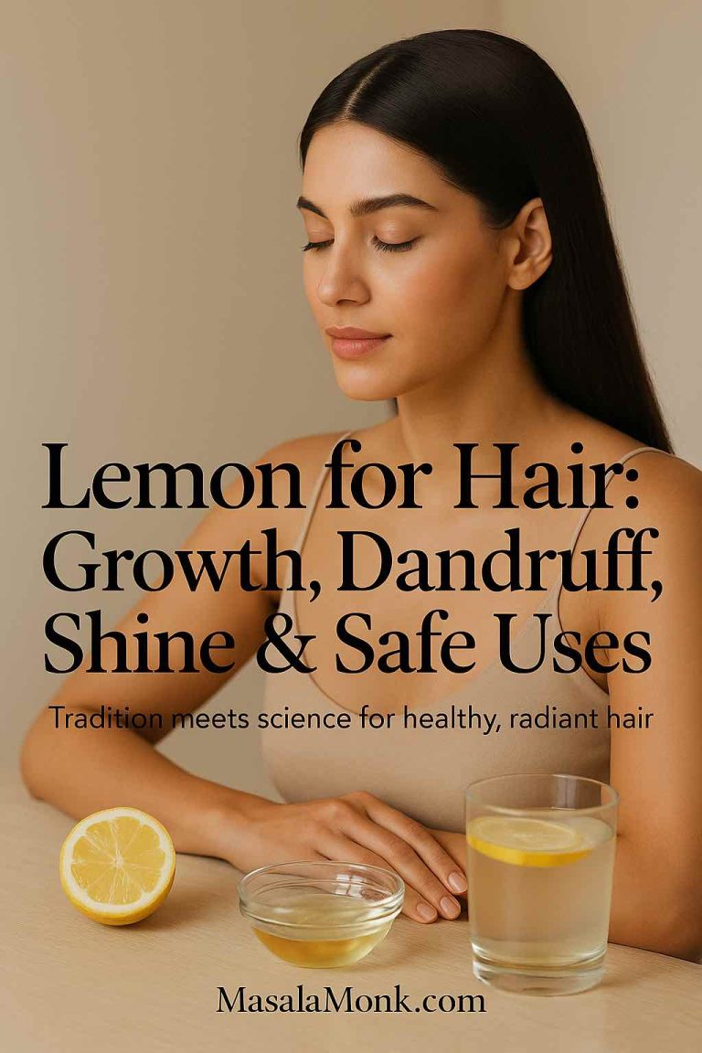 Lemon for Hair: Growth, Dandruff, Shine & Safe Uses