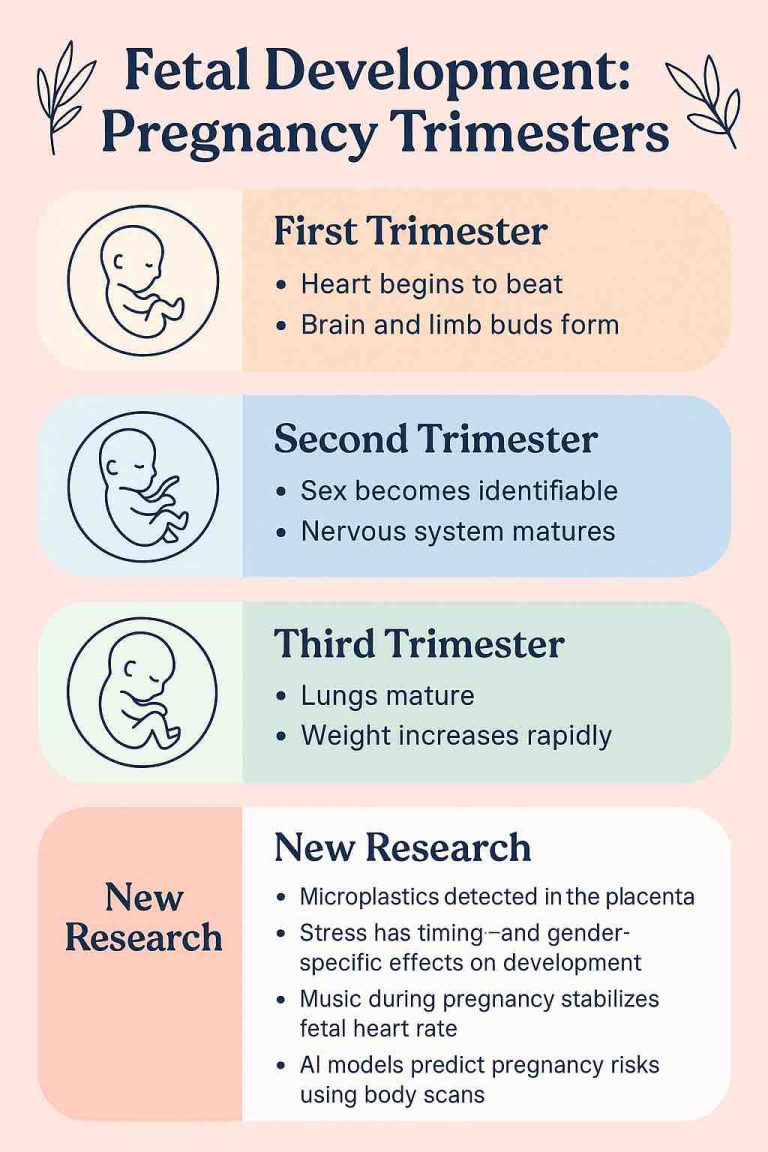 Fetal Development: Pregnancy Trimesters - Masala Monk