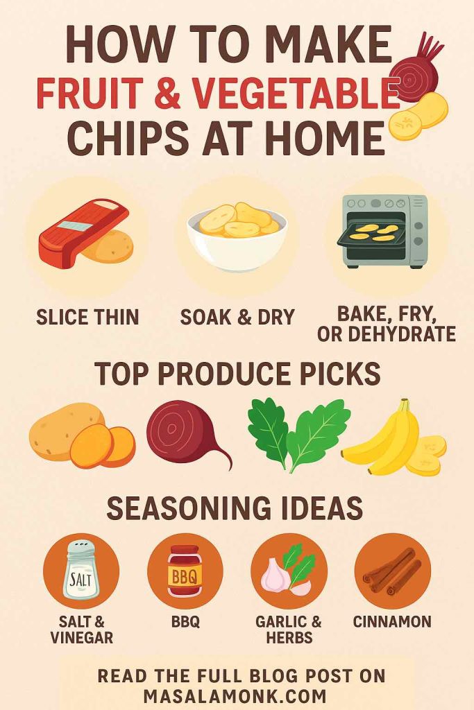 How to make Chips at home? 5 Fruits and Vegetables that can be made ...