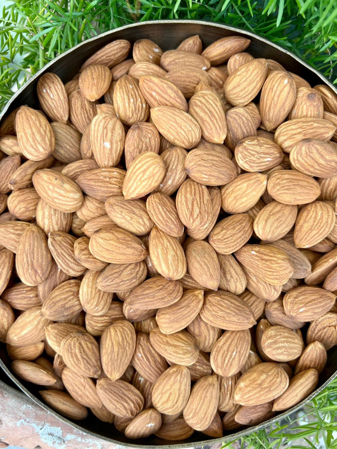 Salt Roasted California Almonds - Masala Monk