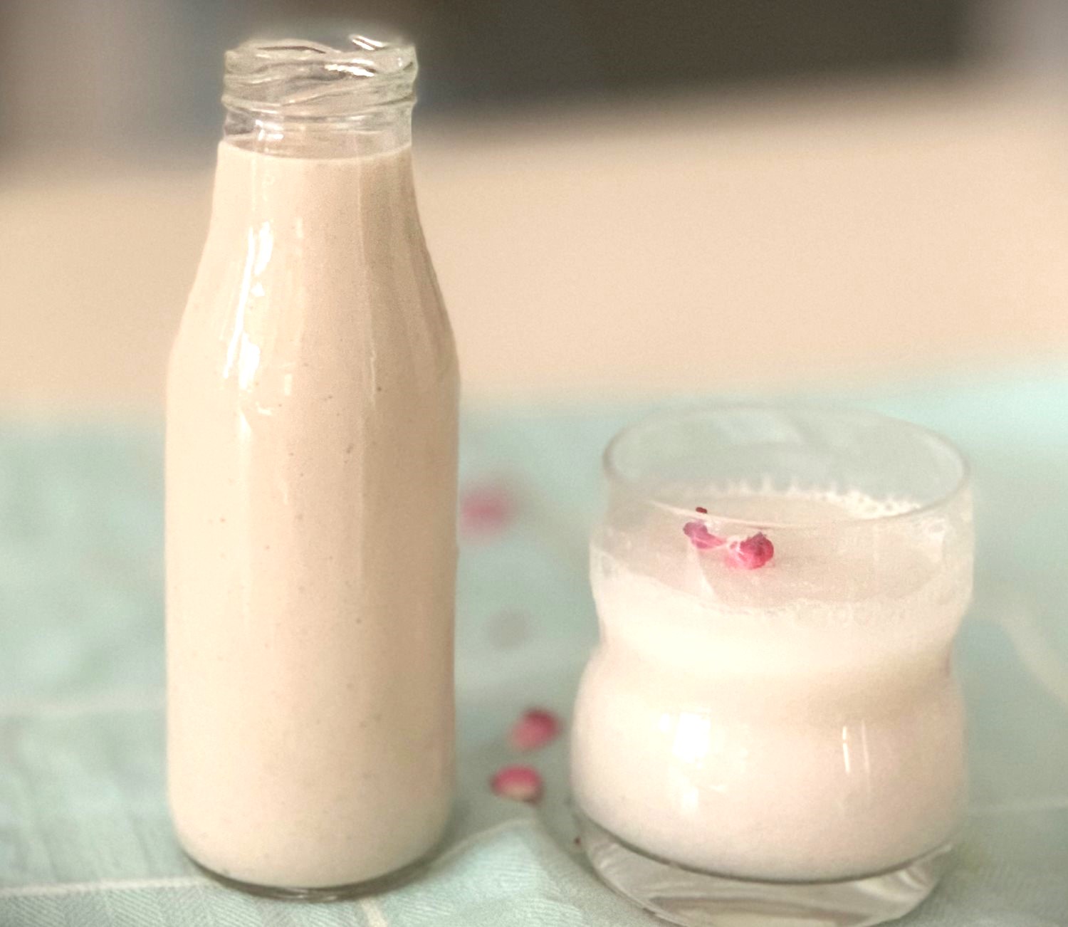 Homemade Almond and Rose Sharbat Concentrate- Healthy Summer Delight ...