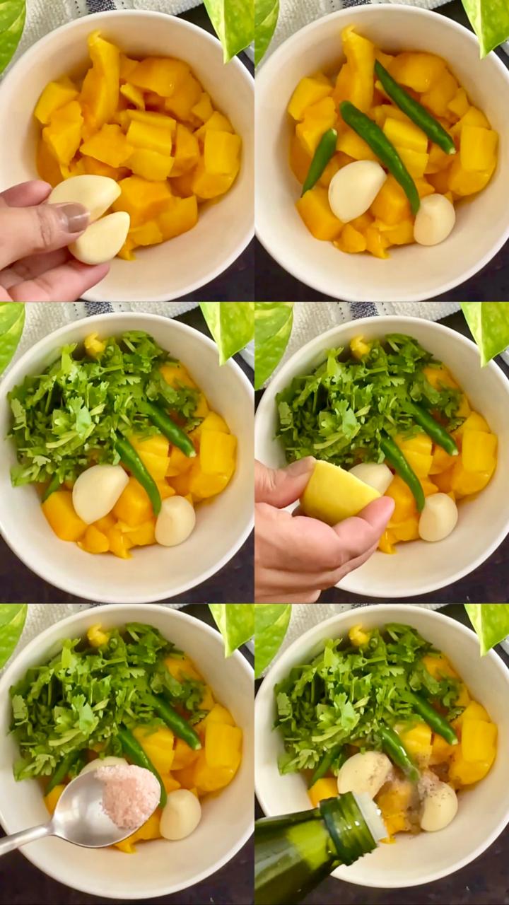 Easy 5 - Minute Sweet and Spicy Mango Salad Dressing - Masala Monk