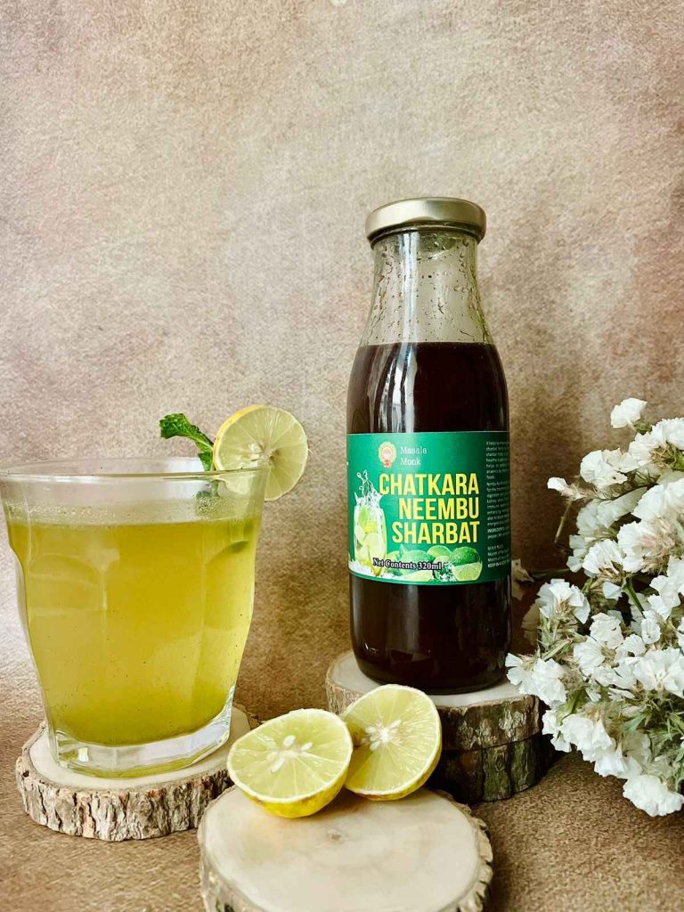 Chatkara Neembu Sharbat - Masala Monk