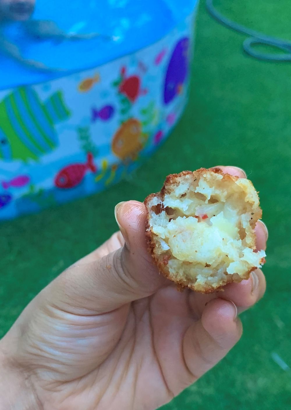Air Fried Chilli Garlic Potato Bites- Guilt Free Snacking - Masala Monk