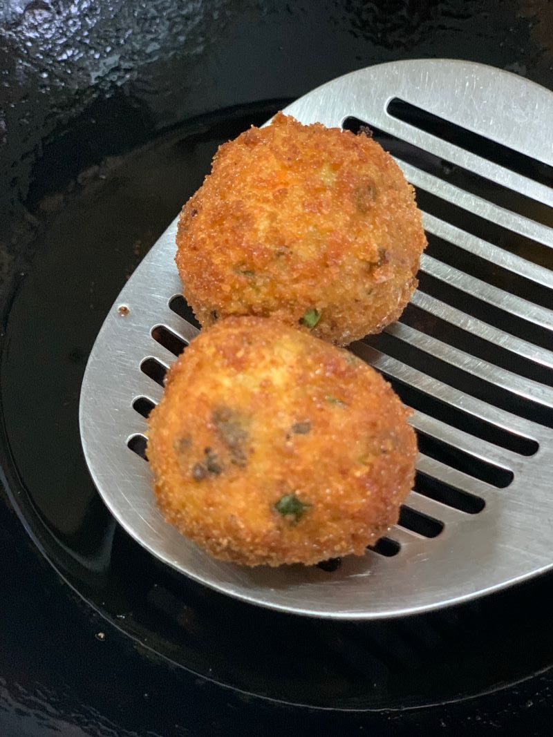 How to turn Leftover Rice into Gourmet Arancini Balls - Masala Monk