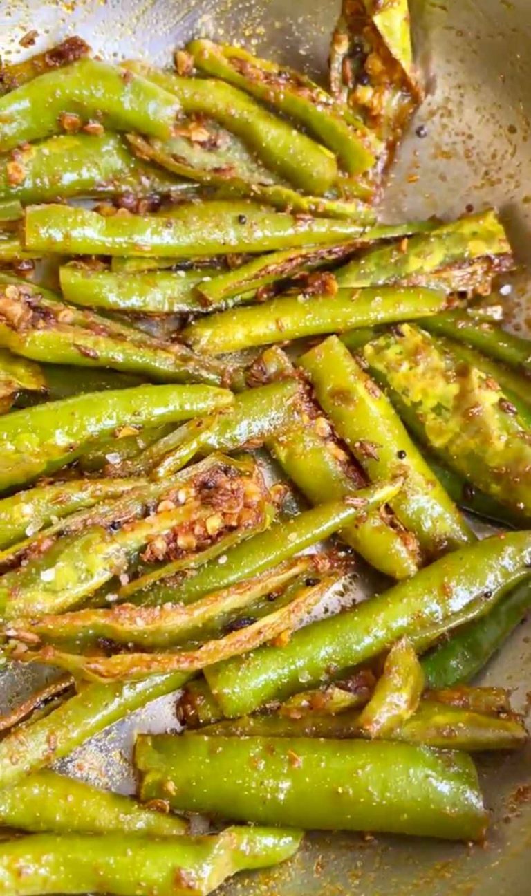 Spice Up Your Meals: Sautéed Green Chillies Recipe for a Chatpata ...