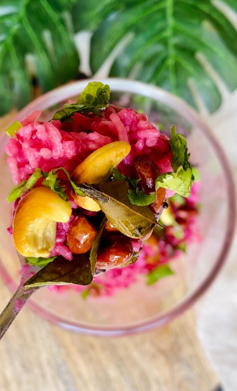 Barbie Curd Rice: A Vibrant Beetroot Twist on Classic Curd Rice ...