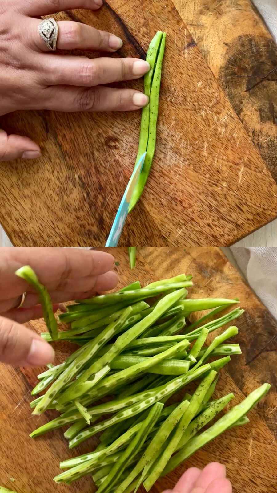 Crispy Cluster Beans (Gawar Phali ) Recipe - Masala Monk