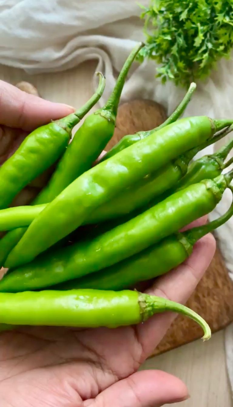Spice Up Your Meals: Sautéed Green Chillies Recipe for a Chatpata ...